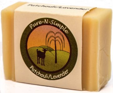 Patchouli Lavender Goat Milk Soap - Pure-N-Simple Soap